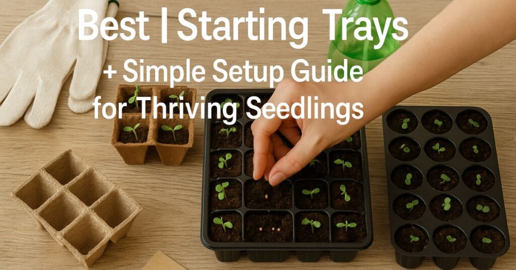 Best Seed Starting Trays & Simple Setup Guide for Thriving Seedlings ...